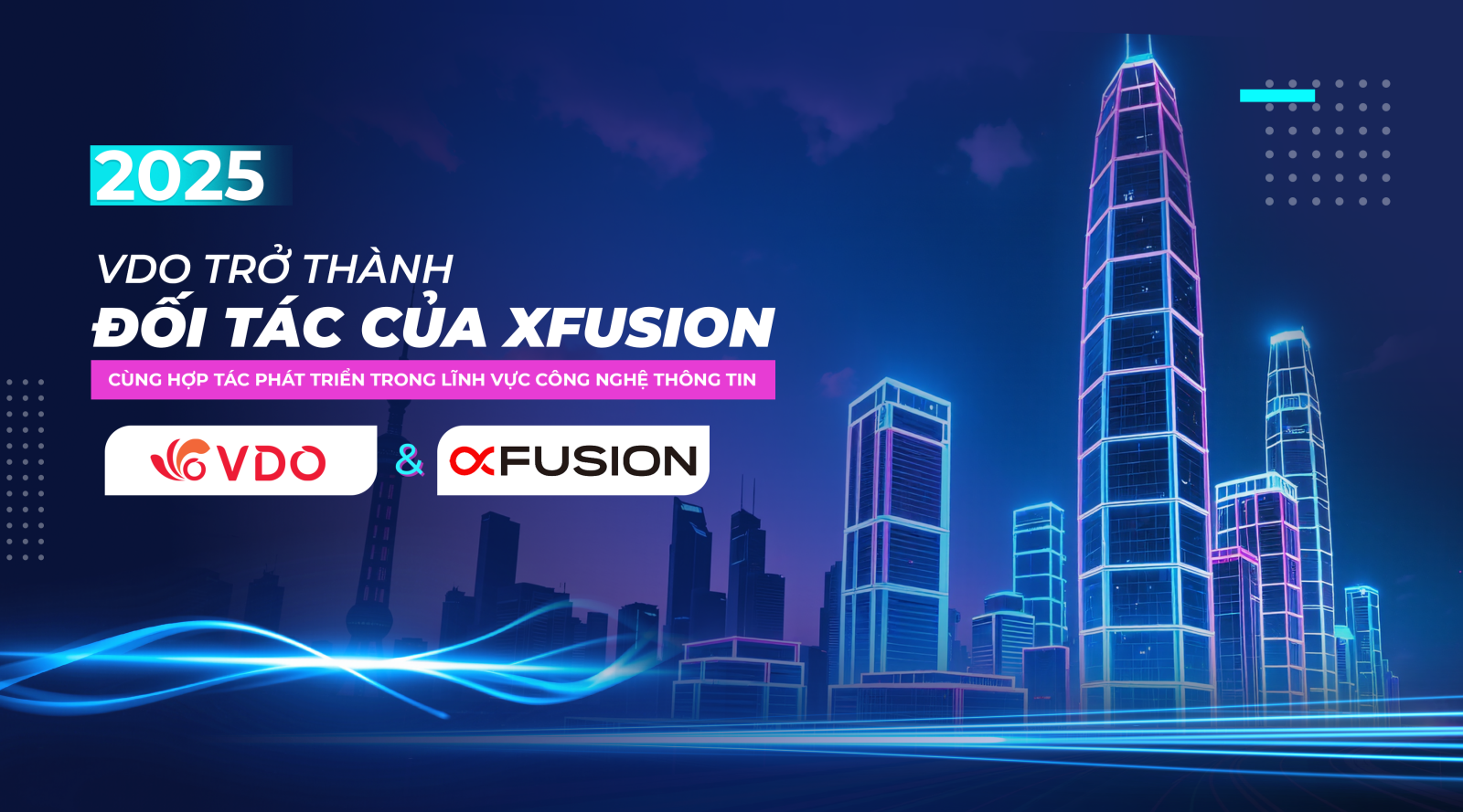 VDO chính thức trở thành Đối tác của xFusion